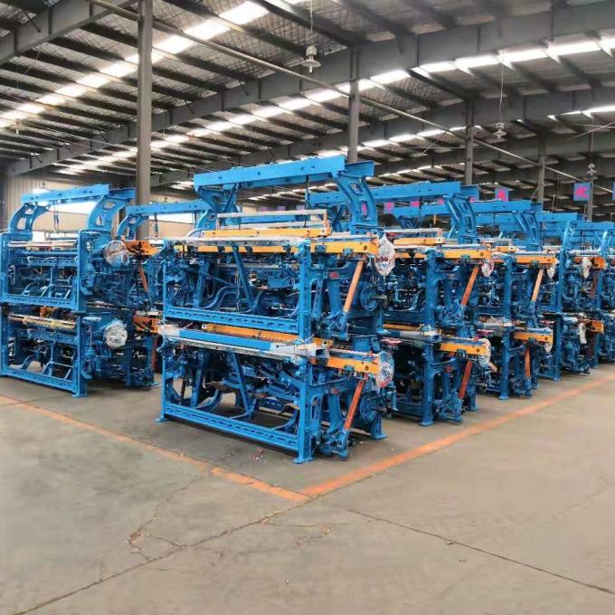 Shuttle Power Loom Narrow Fabric Steel Structure Electronic Shuttle Loom