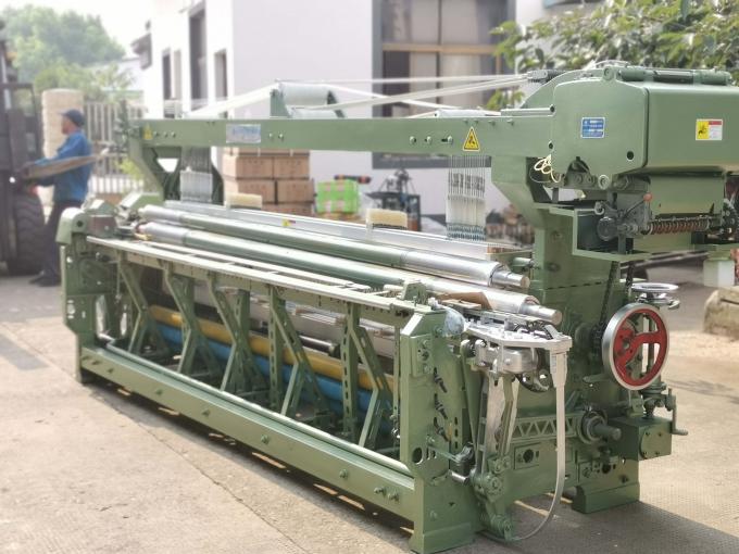 High Speed Rigid Rapier Loom Textile Machine 8 Color Mechanism Steel ...