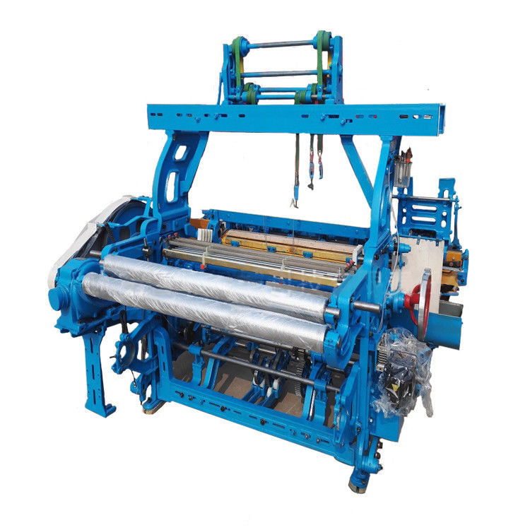 Brocade Fabric 550mm Weaving Machines Electronic Shuttle Loom